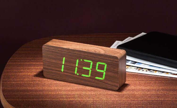 Ginko Design Slab Click Alarm Clock – crowngiftline